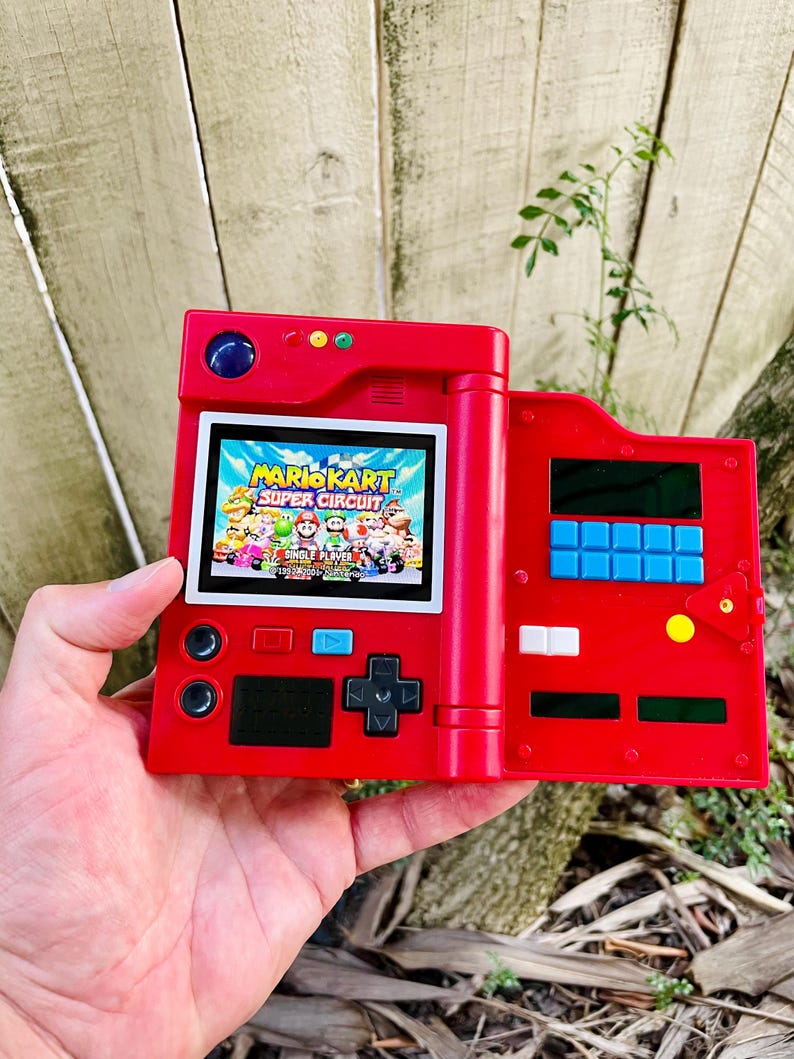Pokemon Themed Custom Handheld Gameboy Like Video Game Console - Etsy