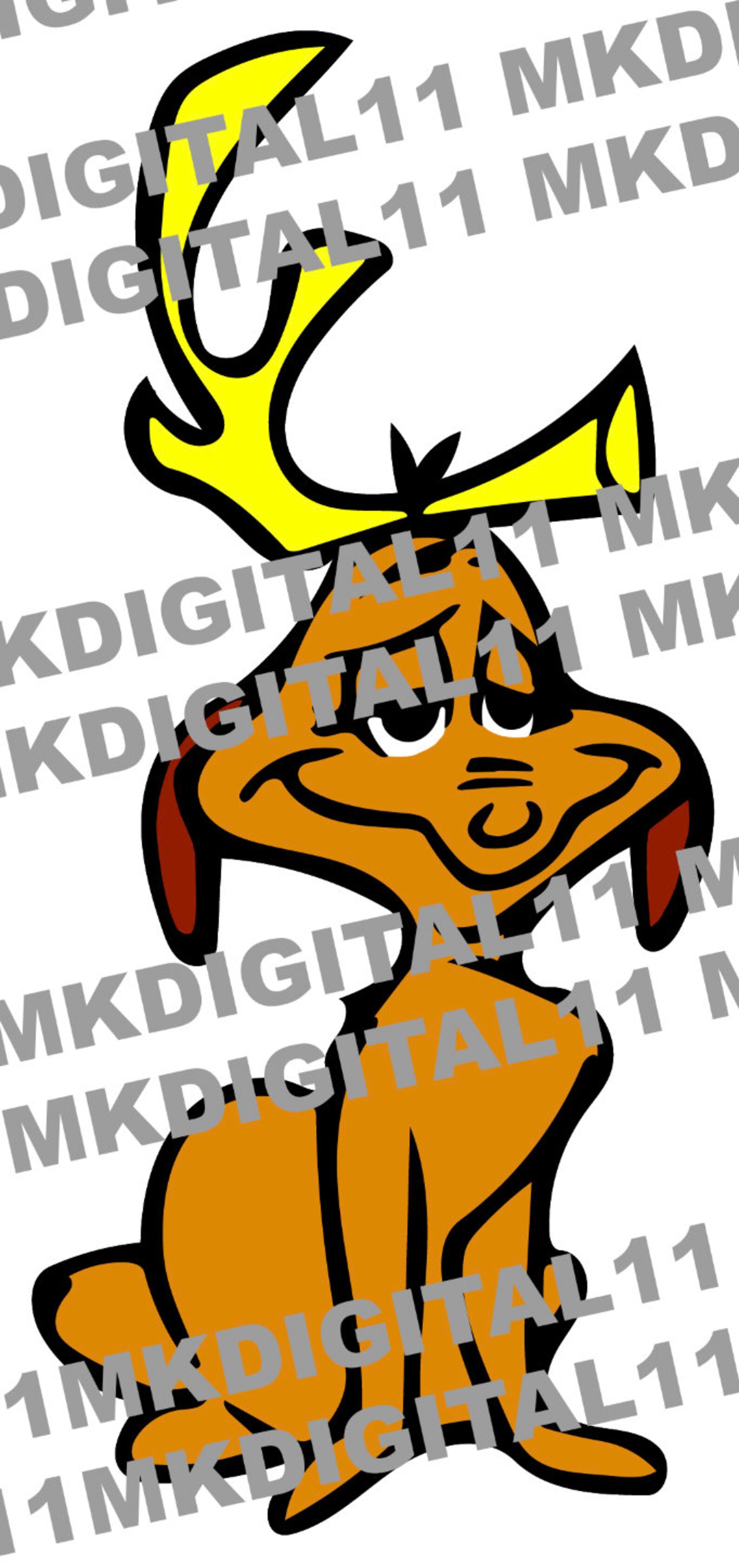 DIY Max the Dog Cut Out PHOTOSHOP File. Whoville Grinch - Etsy