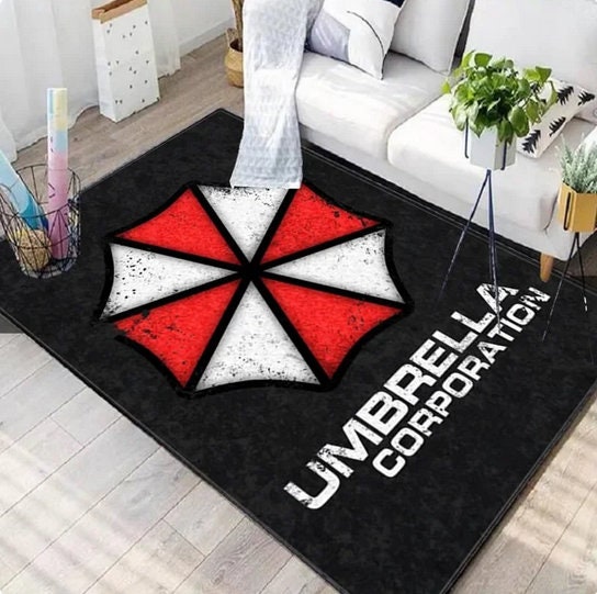 Resident Evil Umbrella Corp Area Rug Non-slip, Large Floor Mat for ...