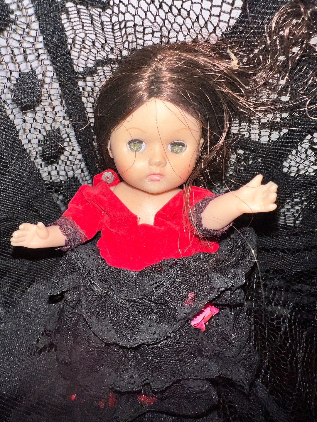 Haunted ACTIVE Porcelain Doll Judy Moves Shadows Spirit Ghost ...