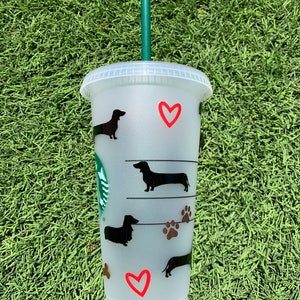 Custom Dog Reusable Cold Cup - Etsy