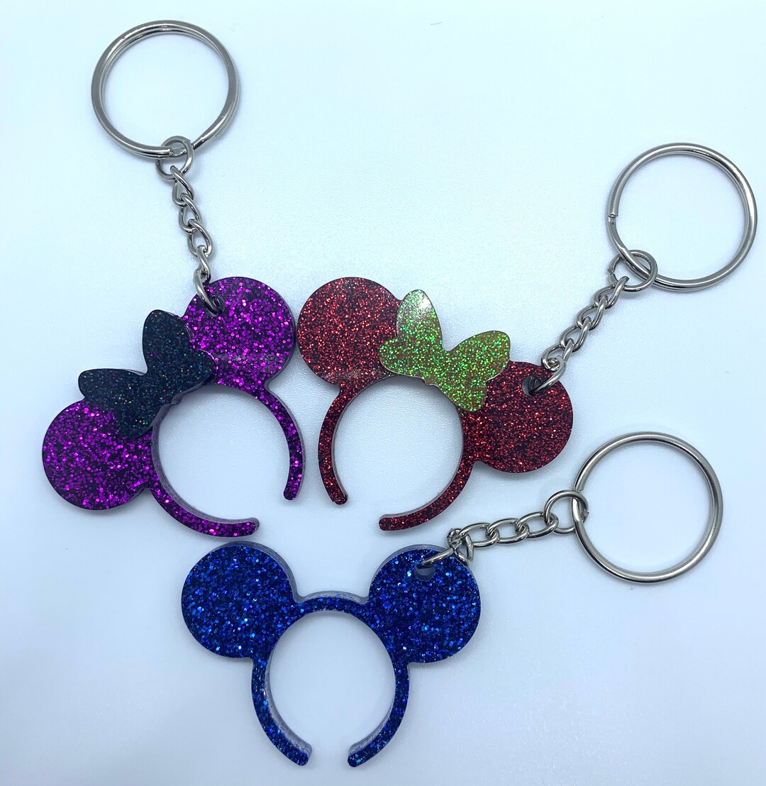 Mouse Head Keychain - Etsy