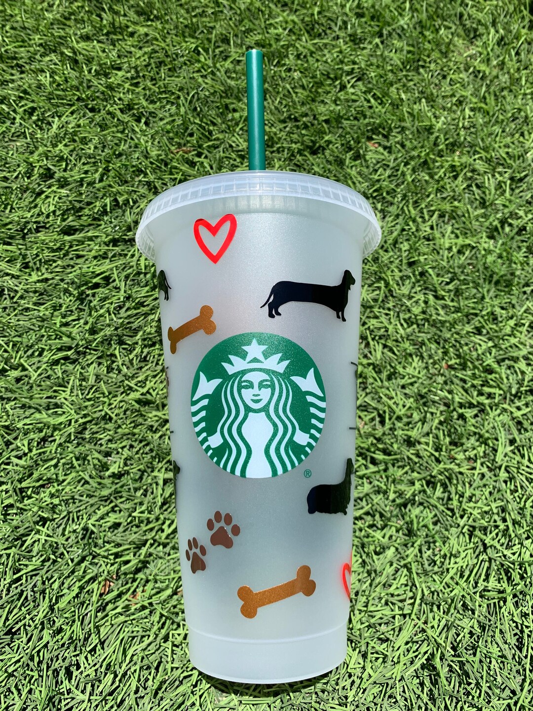 Custom Dog Reusable Cold Cup - Etsy
