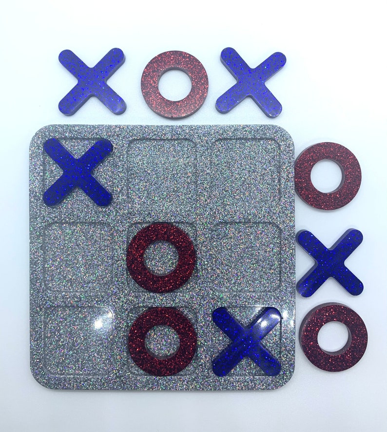 Customized Tic Tac Toe Game Board and Pieces - Etsy