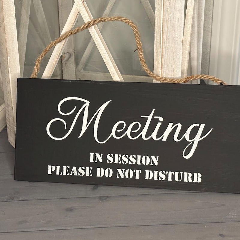 Hanging Office Sign - Etsy