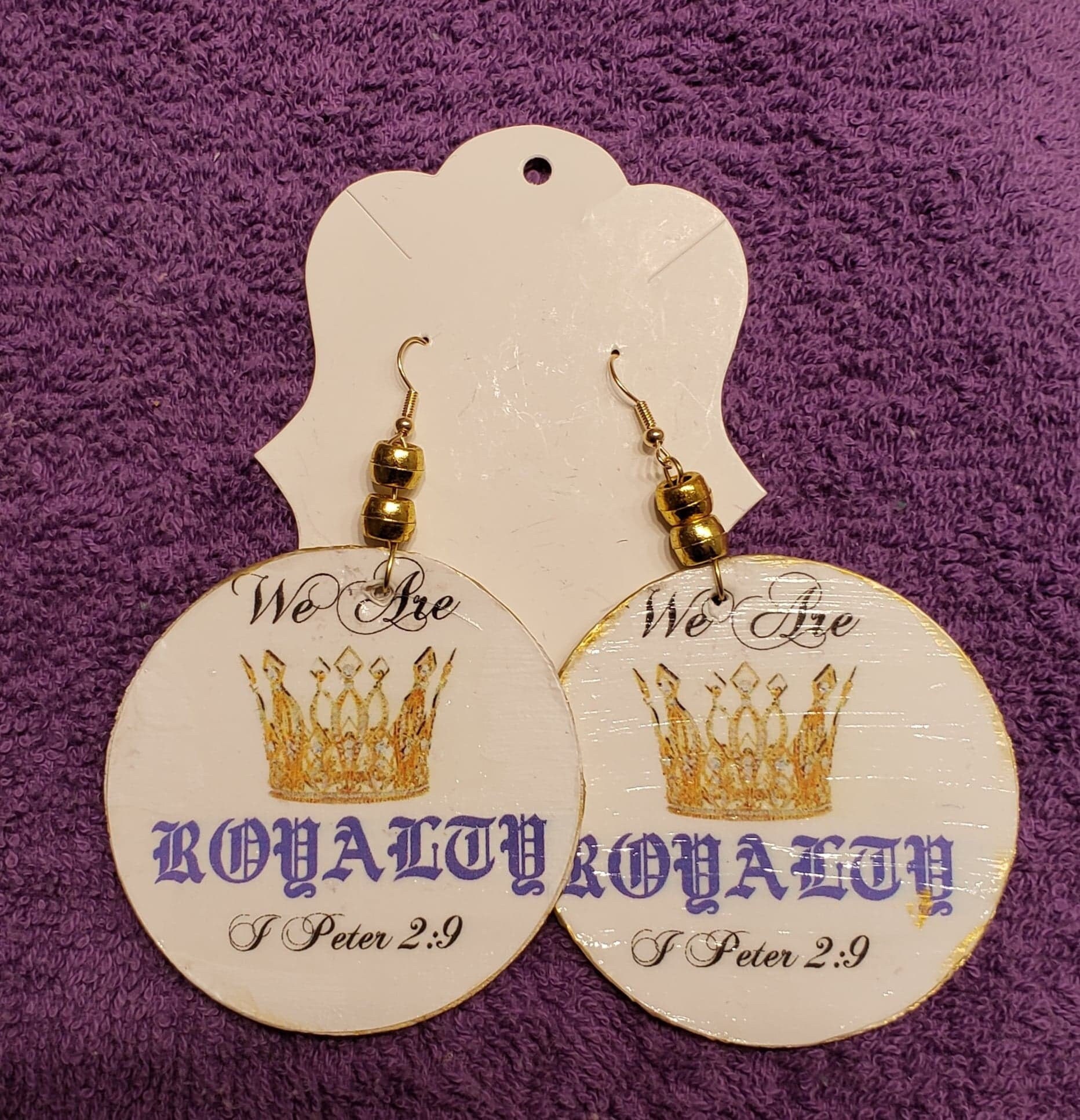 Christian Earrings, Bible Scripture Earrings, Inspirational Earrings ...