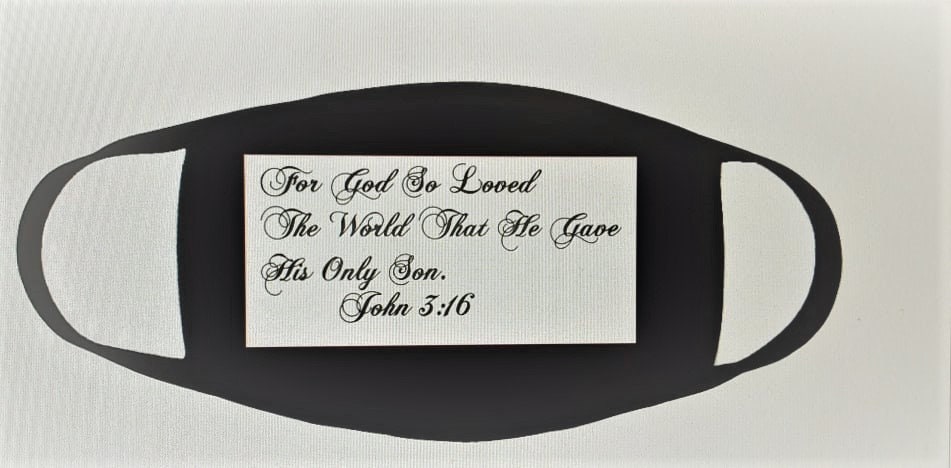 Custom Christian Face Masks Inspirational Bible Scriptures - Etsy