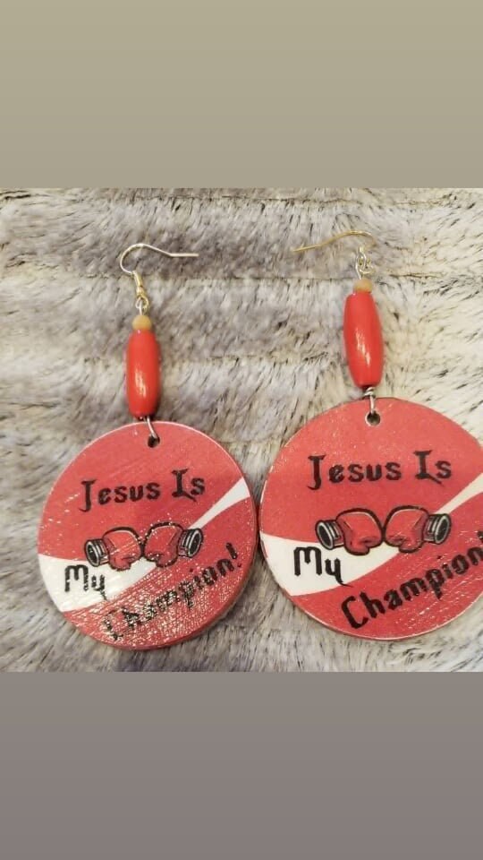 Christian Earrings, Bible Scripture Earrings, Inspirational Earrings ...
