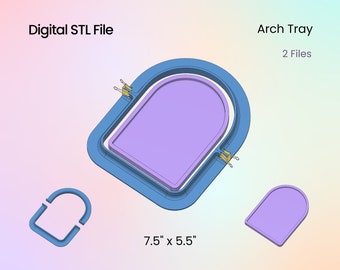 3d Printed Arch Tray - Etsy