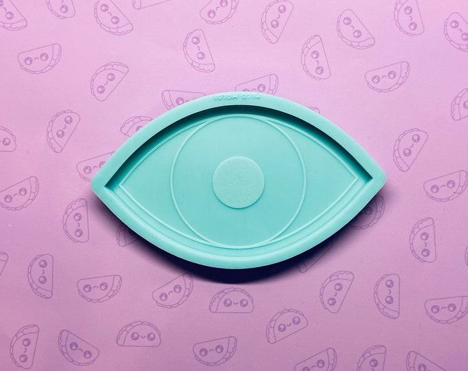 Engraved Eye Silicone Mold 6in Eye Mold Shiny Silicon Mould - Etsy