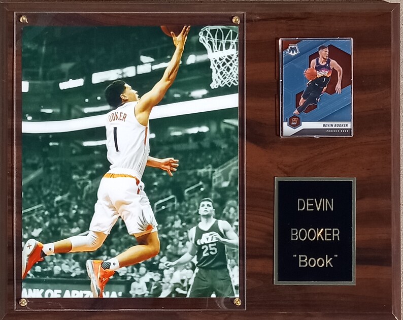 Devin Booker Phoenix Suns 12x15 Player Plaque - Etsy