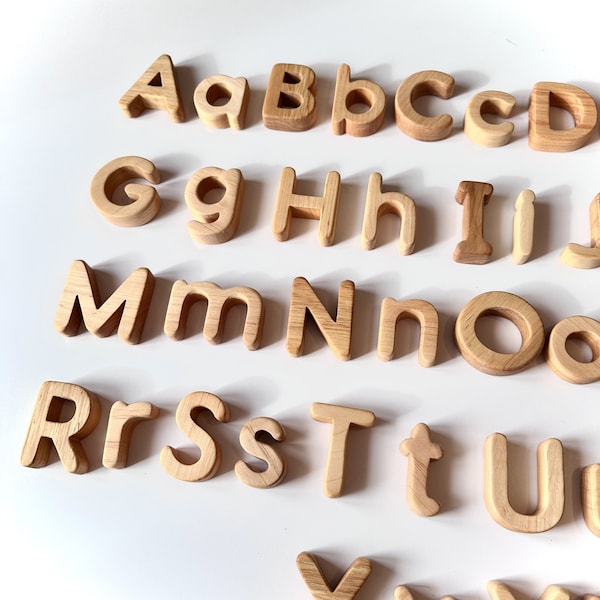 Wooden Letters - Etsy