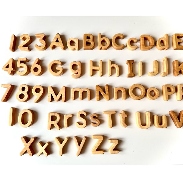 Magnet Numbers and Letters - Etsy