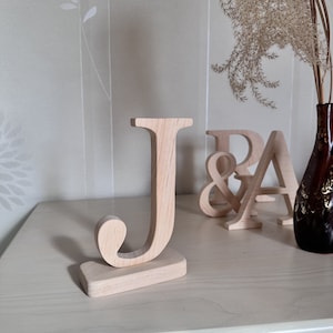 Personalized Freestanding Wooden Letter Sign Wooden Letters - Etsy