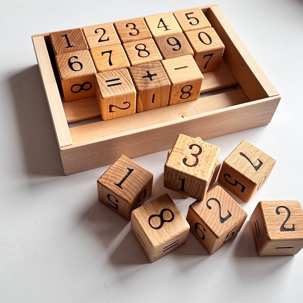 Number Blocks - Etsy