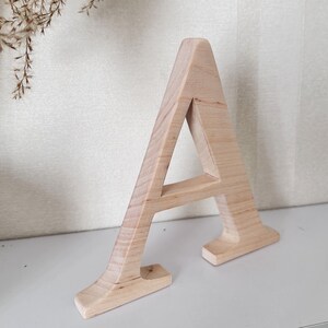 Personalized Freestanding Wooden Letter Sign Wooden Letters - Etsy