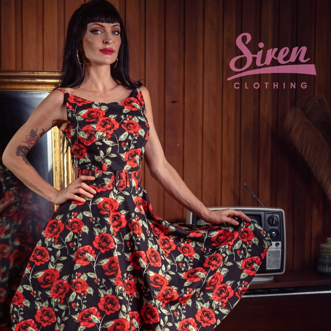 Ginger Swing Dress - Señorita - Etsy