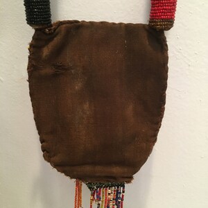 Antique Yoruba Beaded Ceremonial Diviner's Necklace "odigba Ifa ...