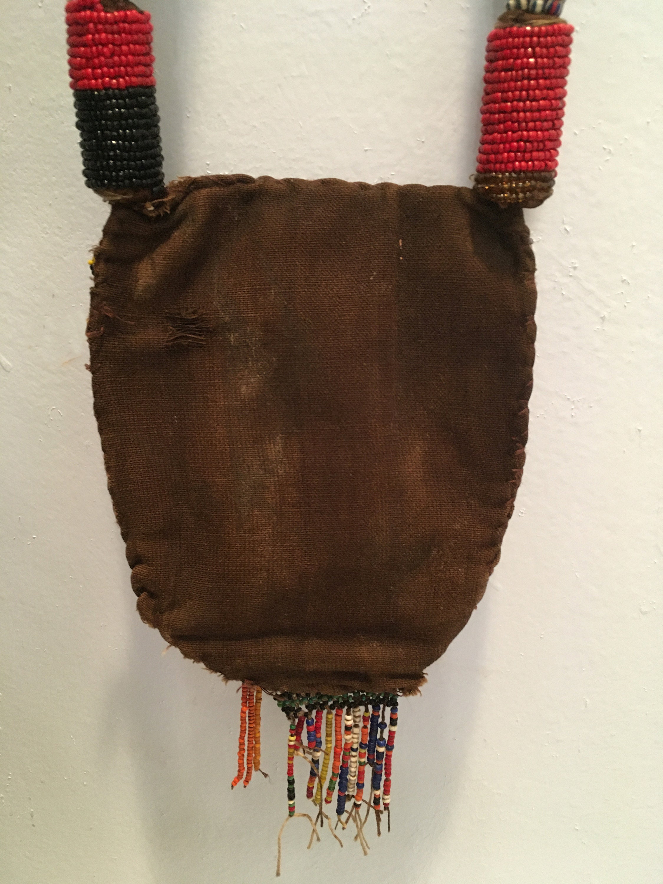 Antique Yoruba Beaded Ceremonial Diviner's Necklace "odigba Ifa ...