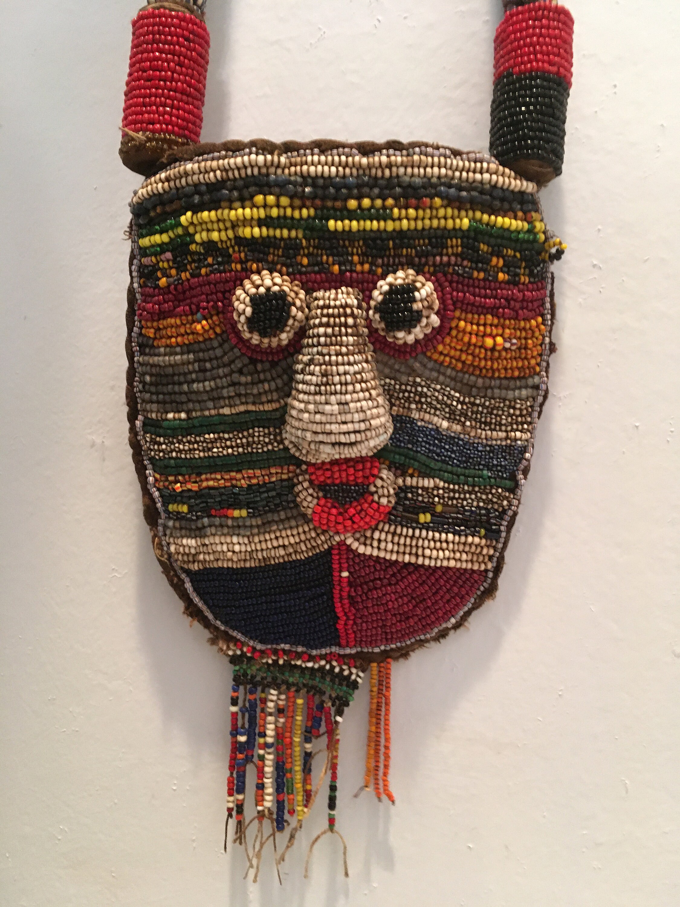 Antique Yoruba Beaded Ceremonial Diviner's Necklace "odigba Ifa ...