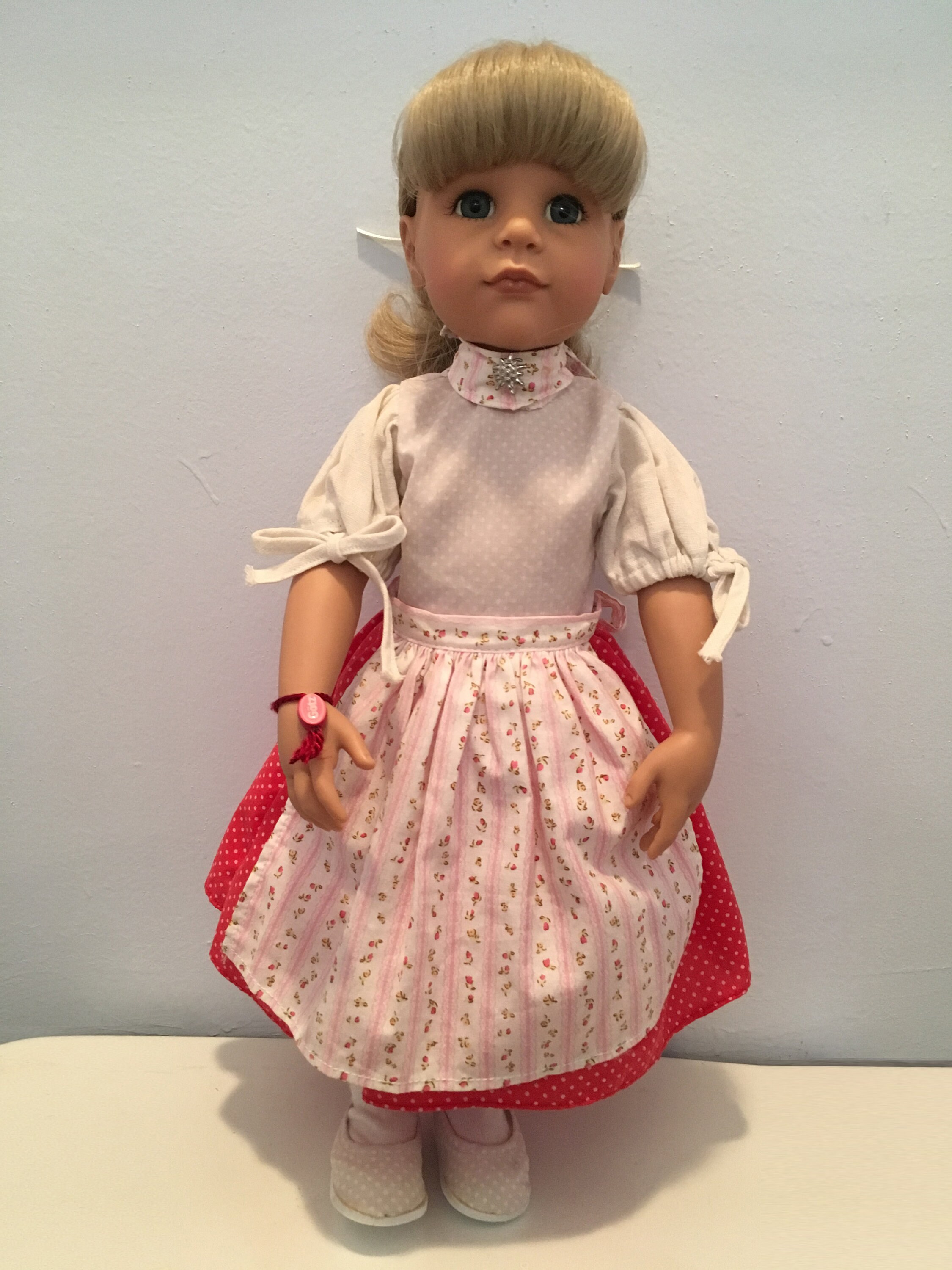 Gotz Doll, 18" Tall, "lili" by Hildegard Gunzel, Bavarian German Girl ...