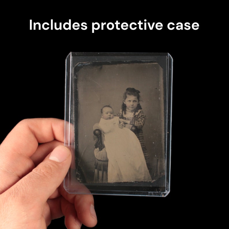 Antique Tintype Portrait, ONE Random Photo, Vintage Civil War Victorian ...