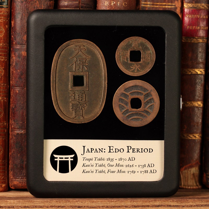 Japanese Coins Edo - Etsy