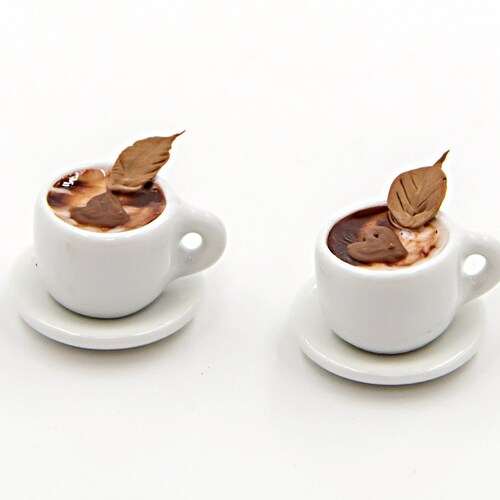 50 Miniature Coffee Cups Tiny Pottery Ceramic Miniatures - Etsy