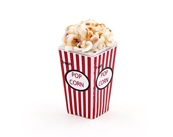 Miniature Popcorn Boxminiature Popcornminiature Paper - Etsy