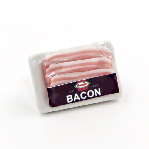 Miniature Bacon Dollhouse Food - Etsy