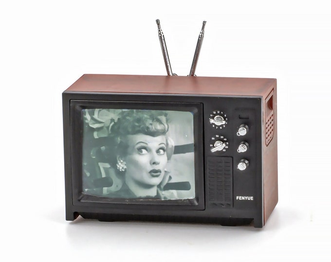 Miniature Retro TV Props Replica - Etsy