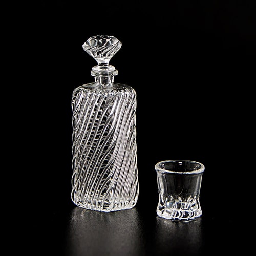 Miniature Glass Set Hand Blown Glass Tabletop Miniatures - Etsy Canada