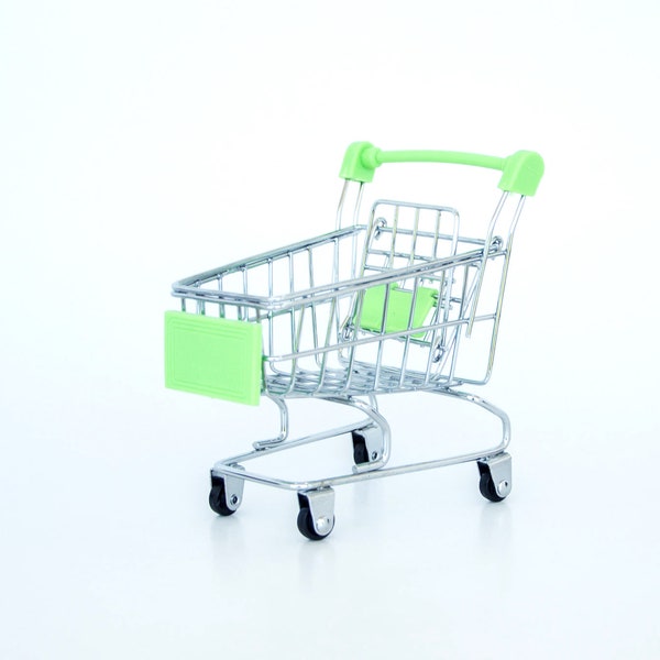 Mini Shopping Cart - Etsy
