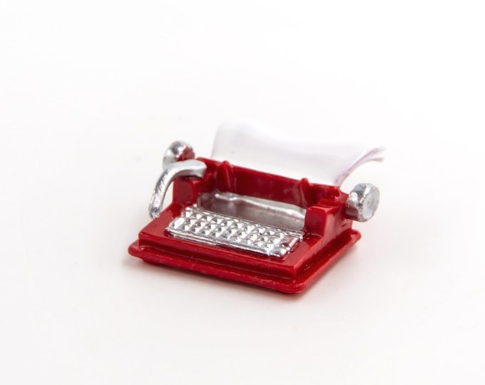 Miniature Typewriter Dollhouse Furniture - Etsy