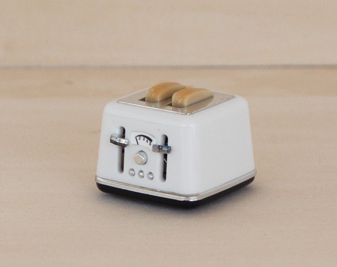 Miniature Toaster Dollhouse Miniatures Kitchen Miniature Doll Food - Etsy