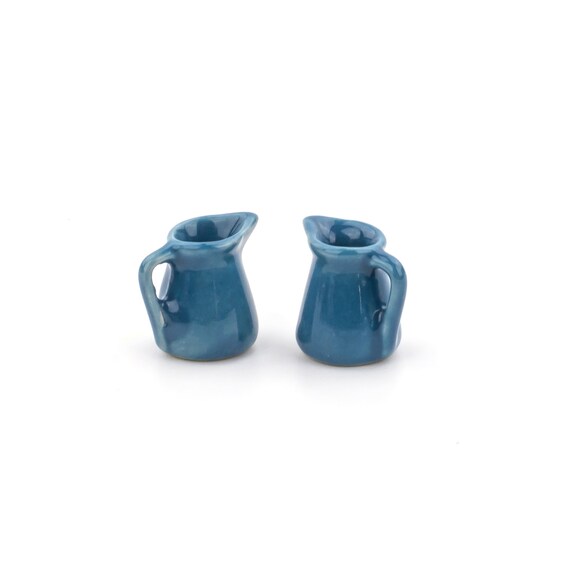 2 Miniature Pitchers Tiny Kitchen - Etsy