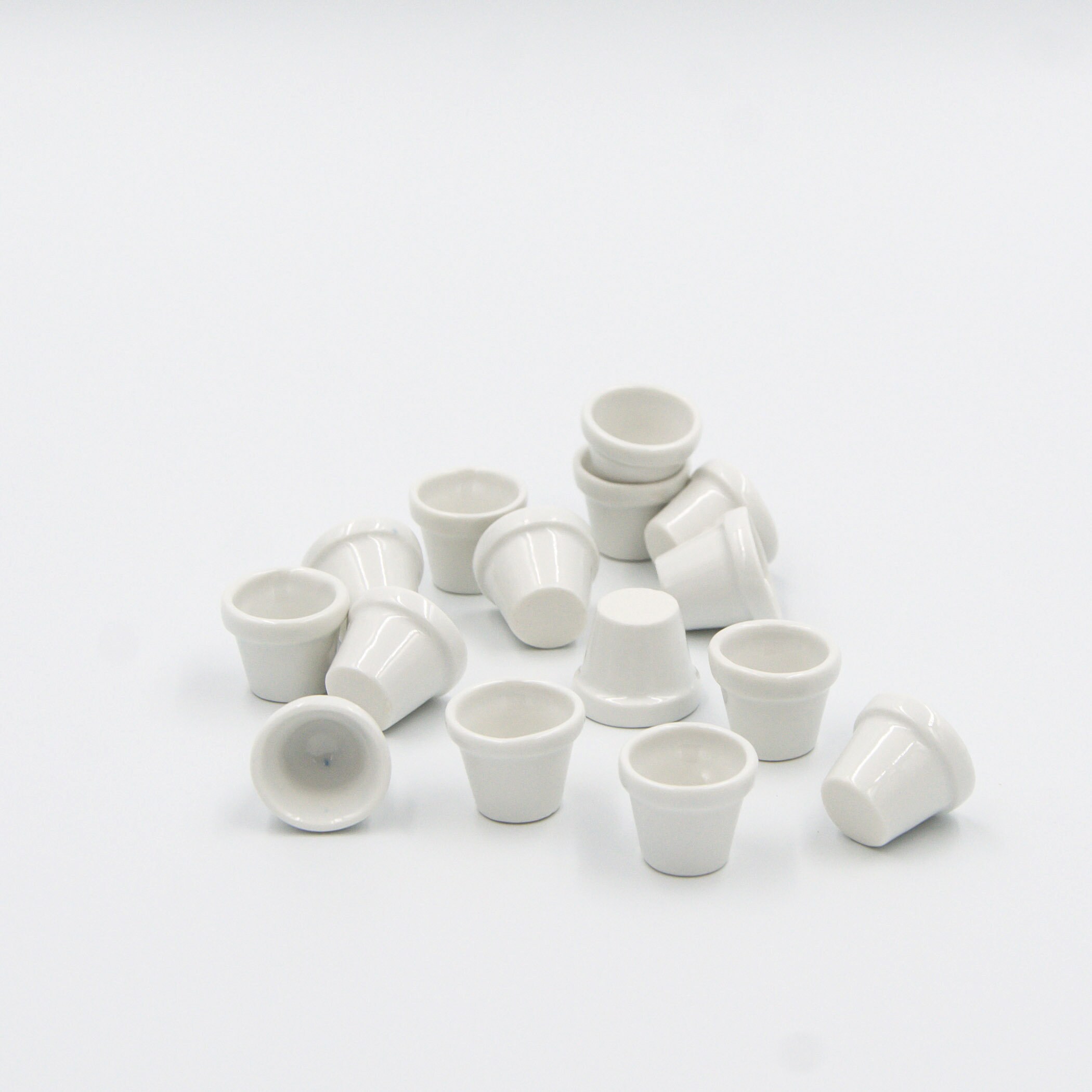 10 Miniature Plant Pots Miniature Pottery - Etsy