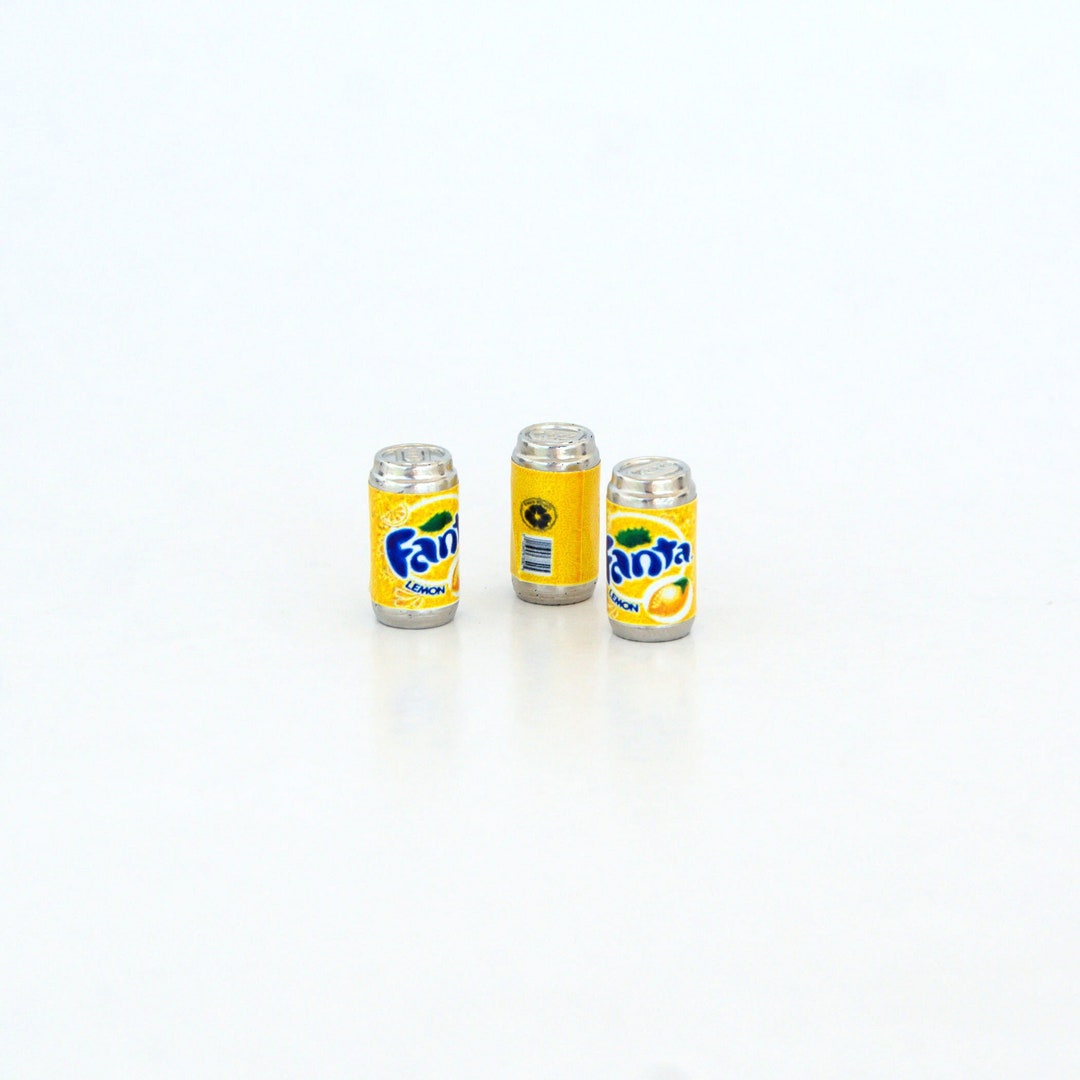 3 Miniature Soda Cans Realistic Miniatures - Etsy