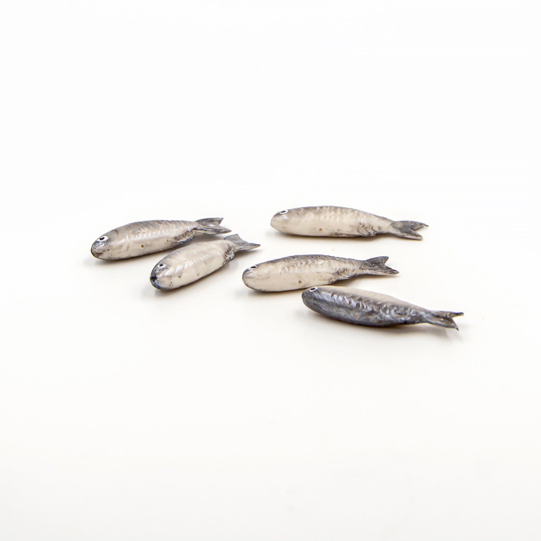 5 Miniature Fish Realistic Miniatures Props Replica | Etsy