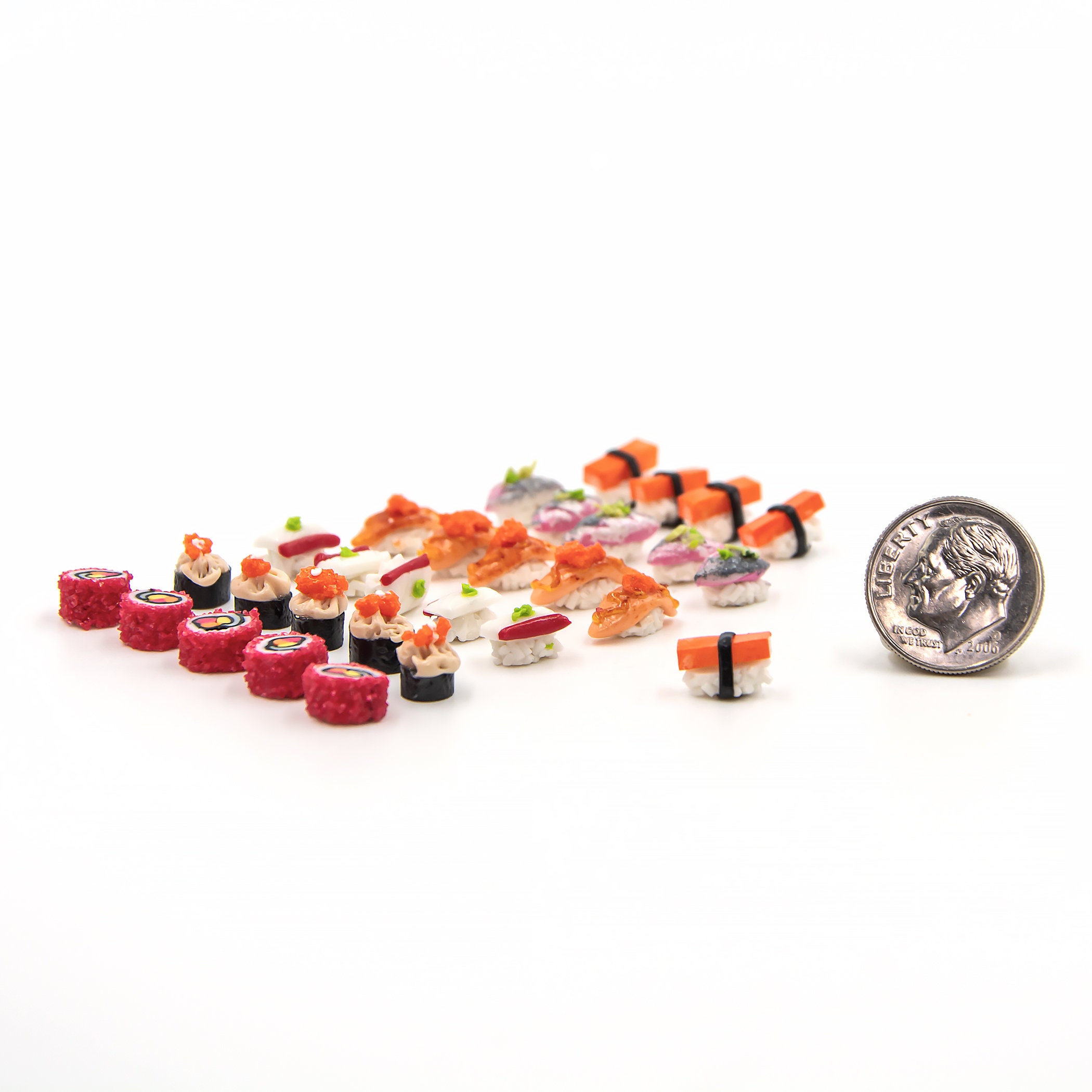 30 Miniature Japanese Sushi Props Replica | Etsy