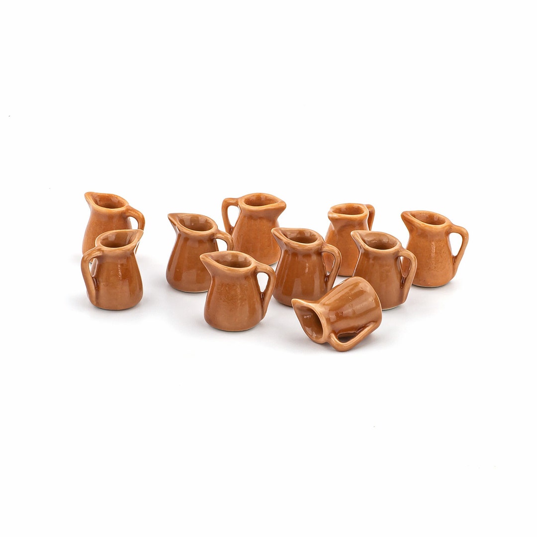 10 Miniature Pitchers Tiny Kitchen - Etsy