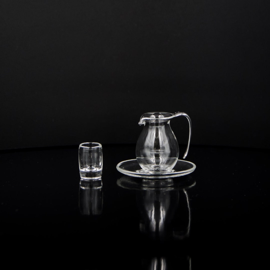 Miniature Glass Pitcher Hand Blown Glass - Etsy