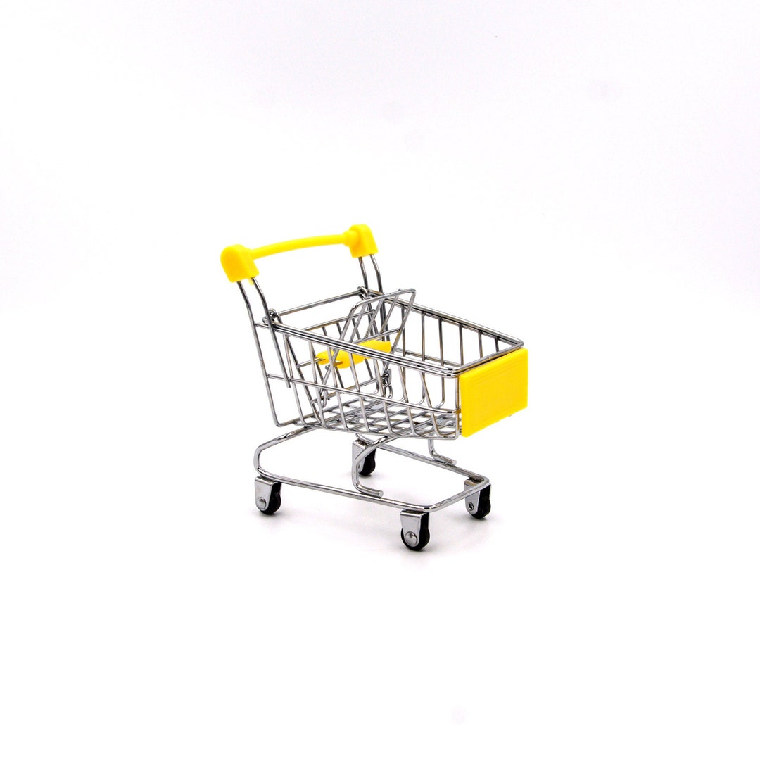 Mini Shopping Cart Toy Supermarket Props Replica - Etsy