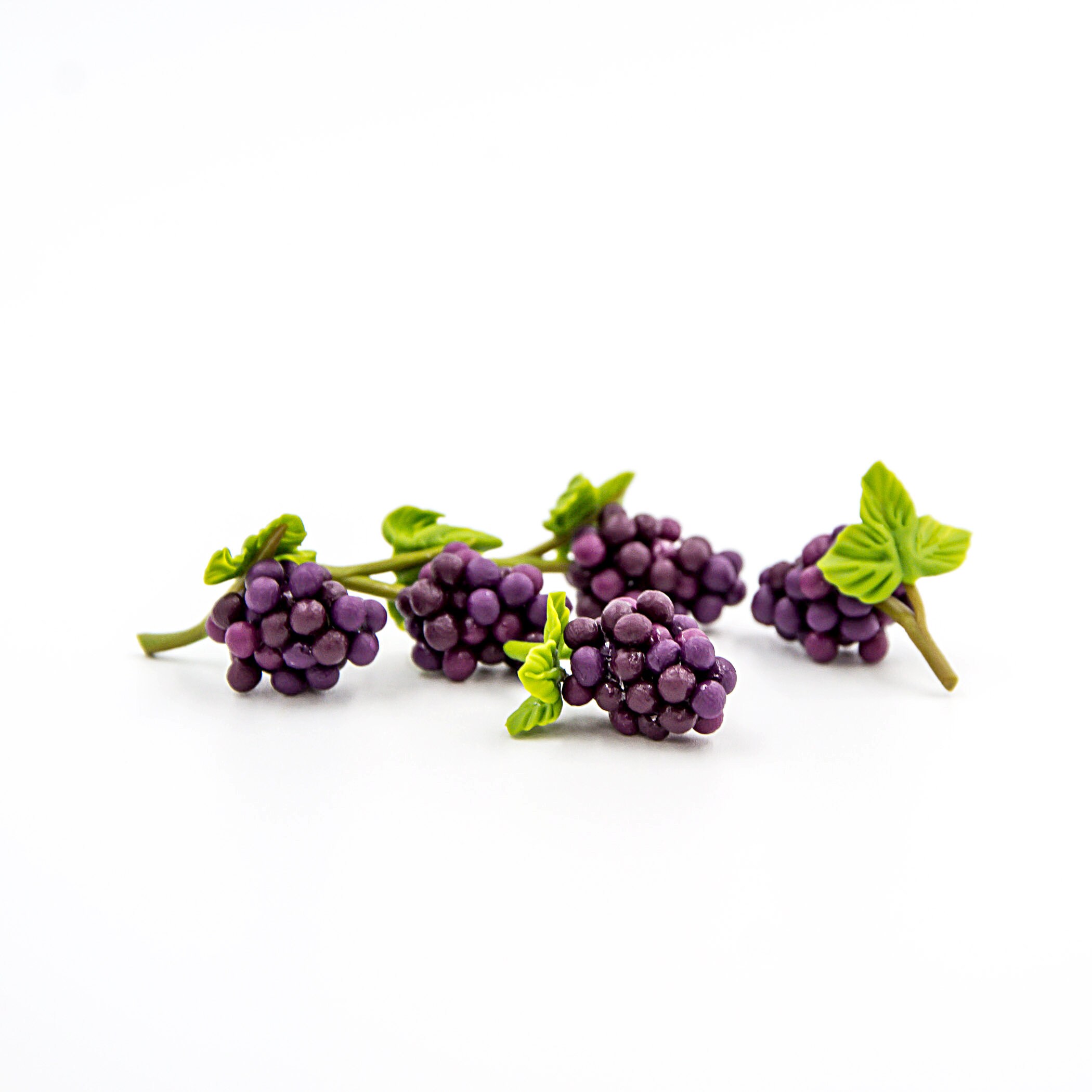 5 Miniature Grapes Dollhouse Miniature Food - Etsy