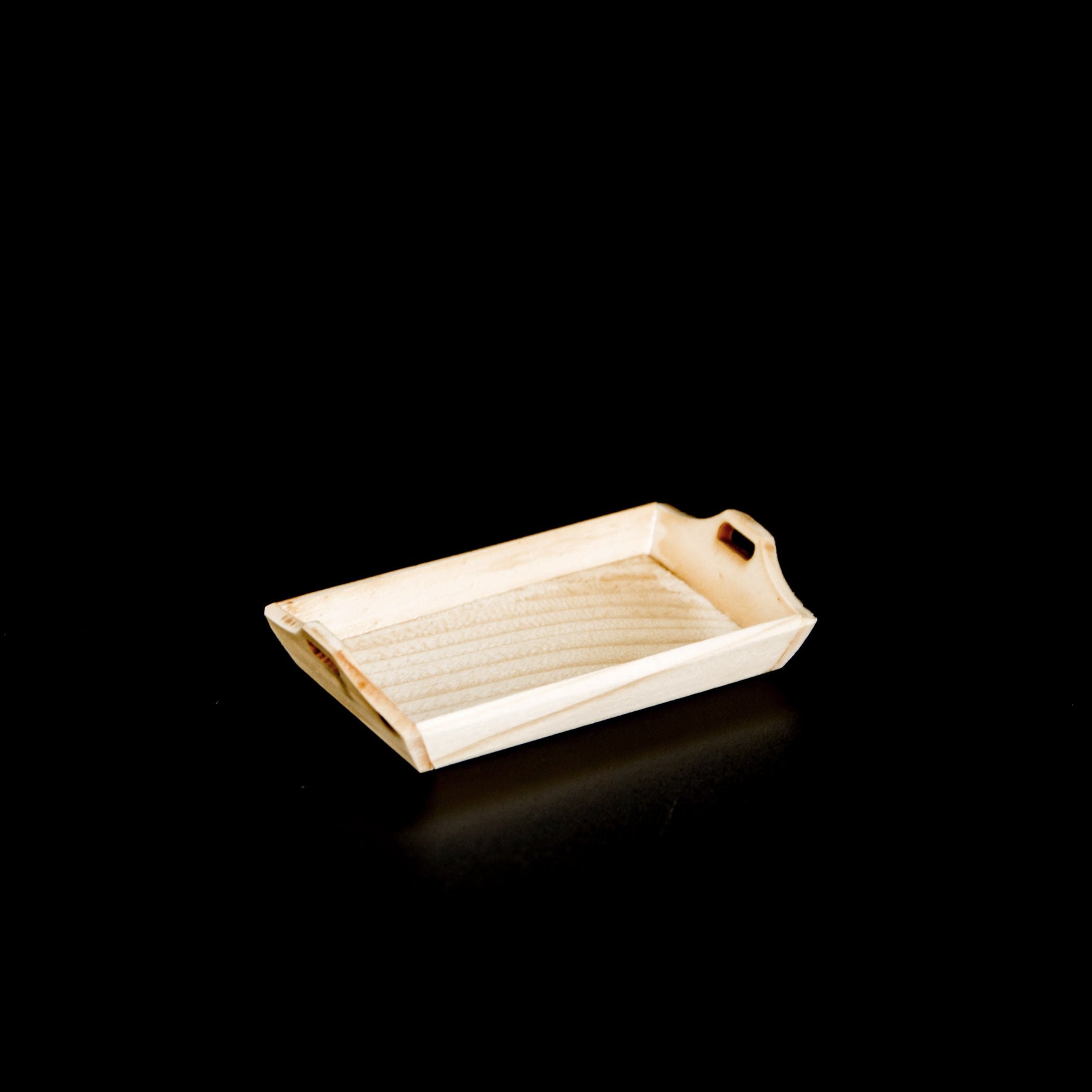 Miniature Wooden Serving Tray Dollhouse Kitchen - Etsy