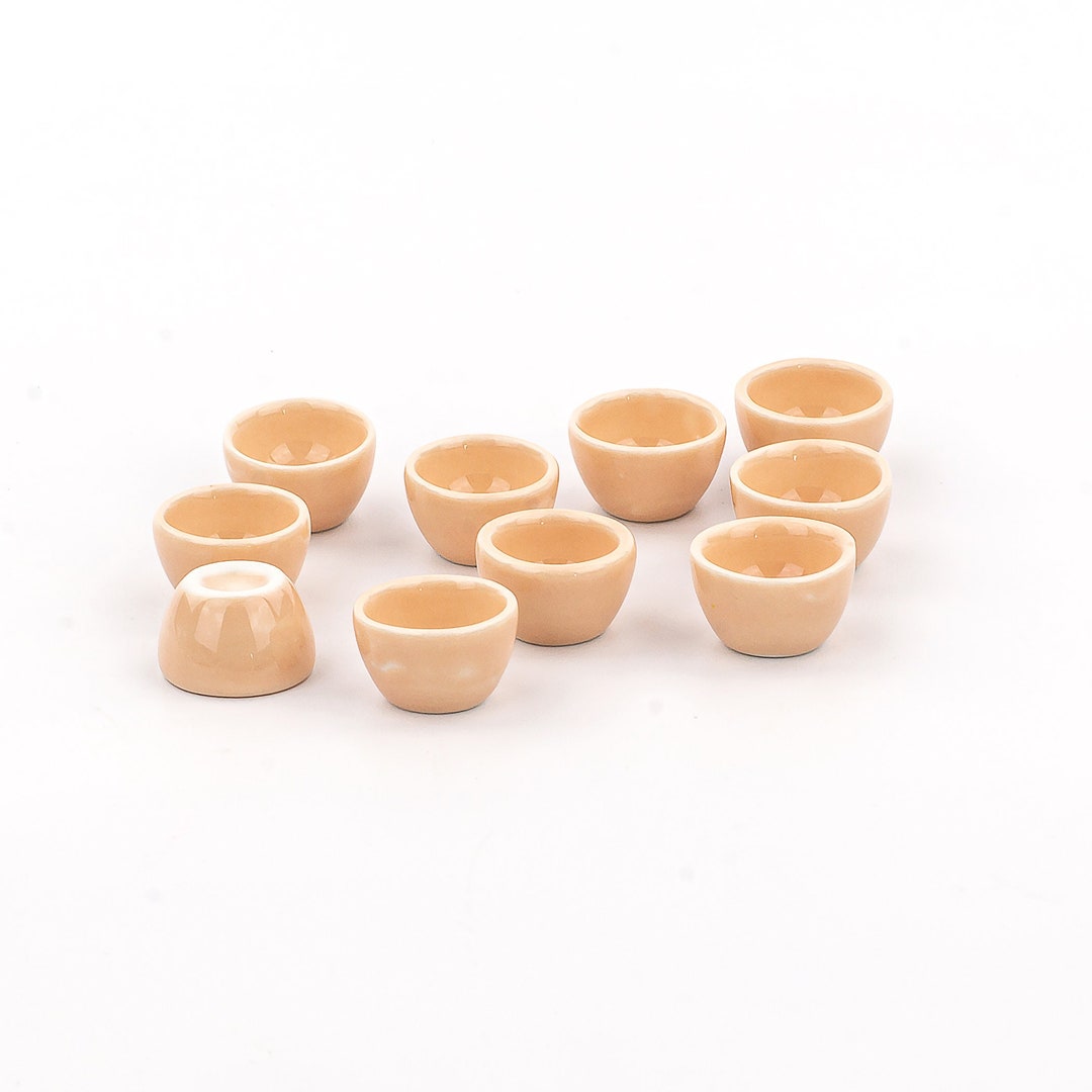10 Miniature Bowls Tiny Kitchen - Etsy
