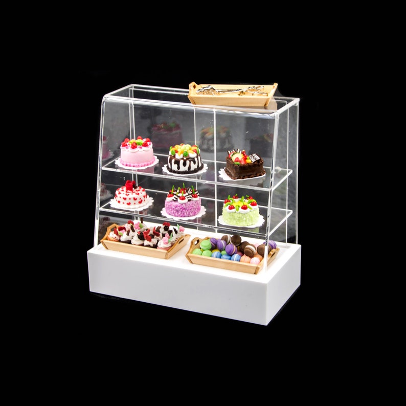 Fully filled Miniature bakery display | Etsy