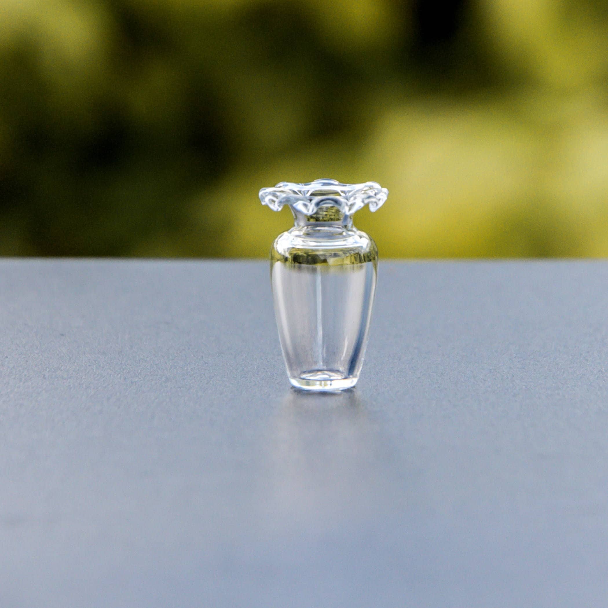 Miniature Glass Vase Hand Blown Glass Tabletop Miniatures - Etsy