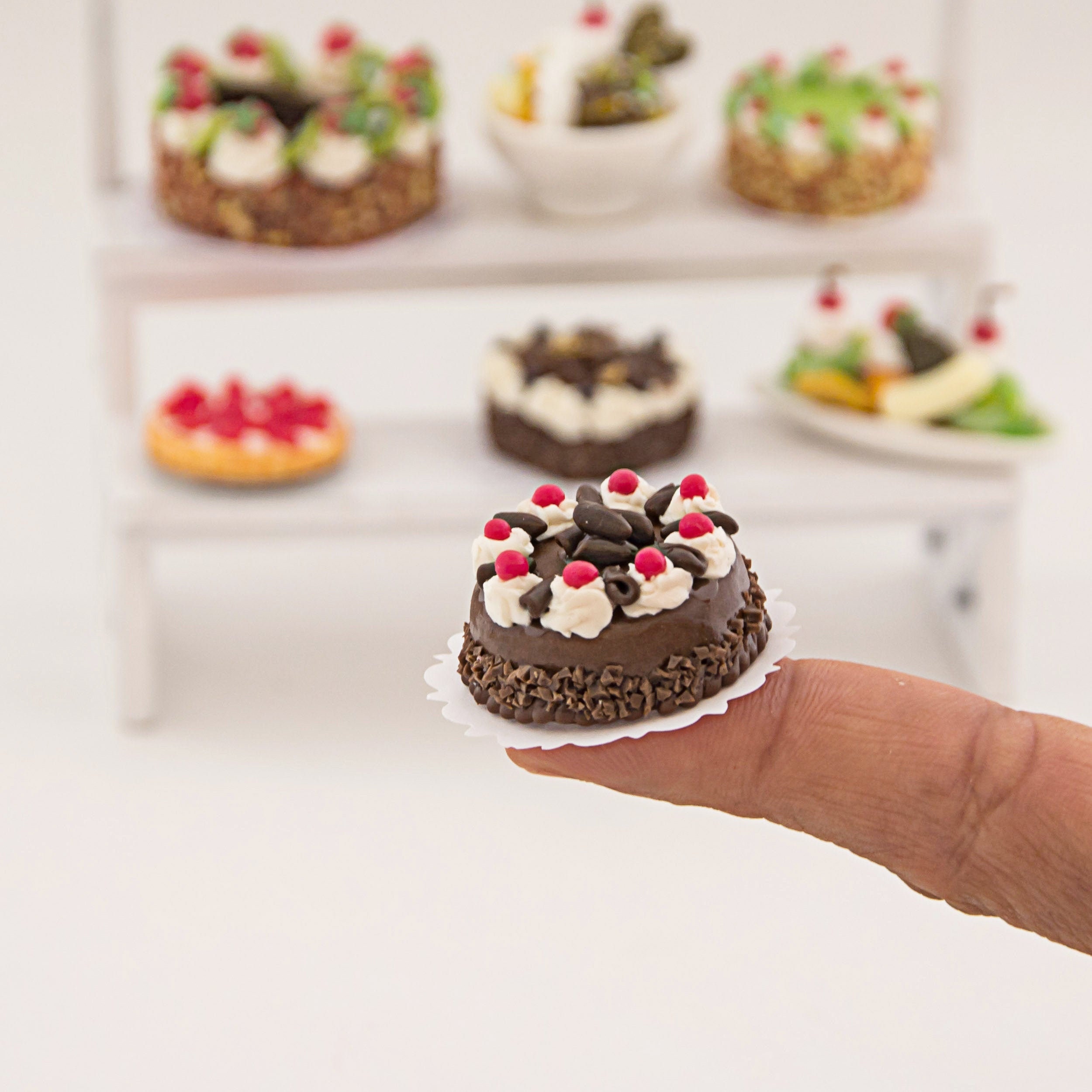 Miniature cake Dollhouse food Tabletop miniatures Dolls & Miniatures ...