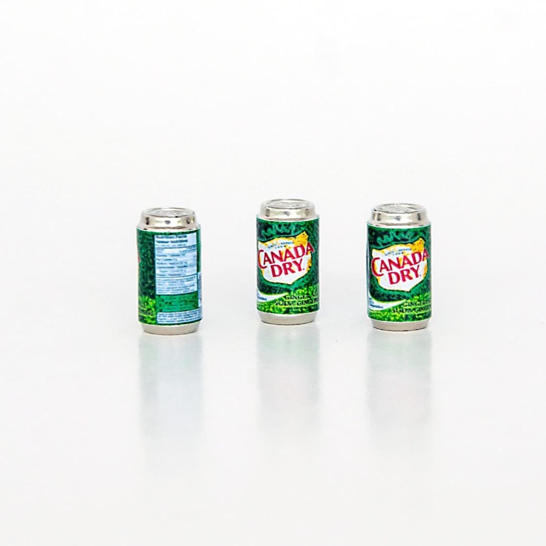 3 Miniature Drinks Props Replica - Etsy